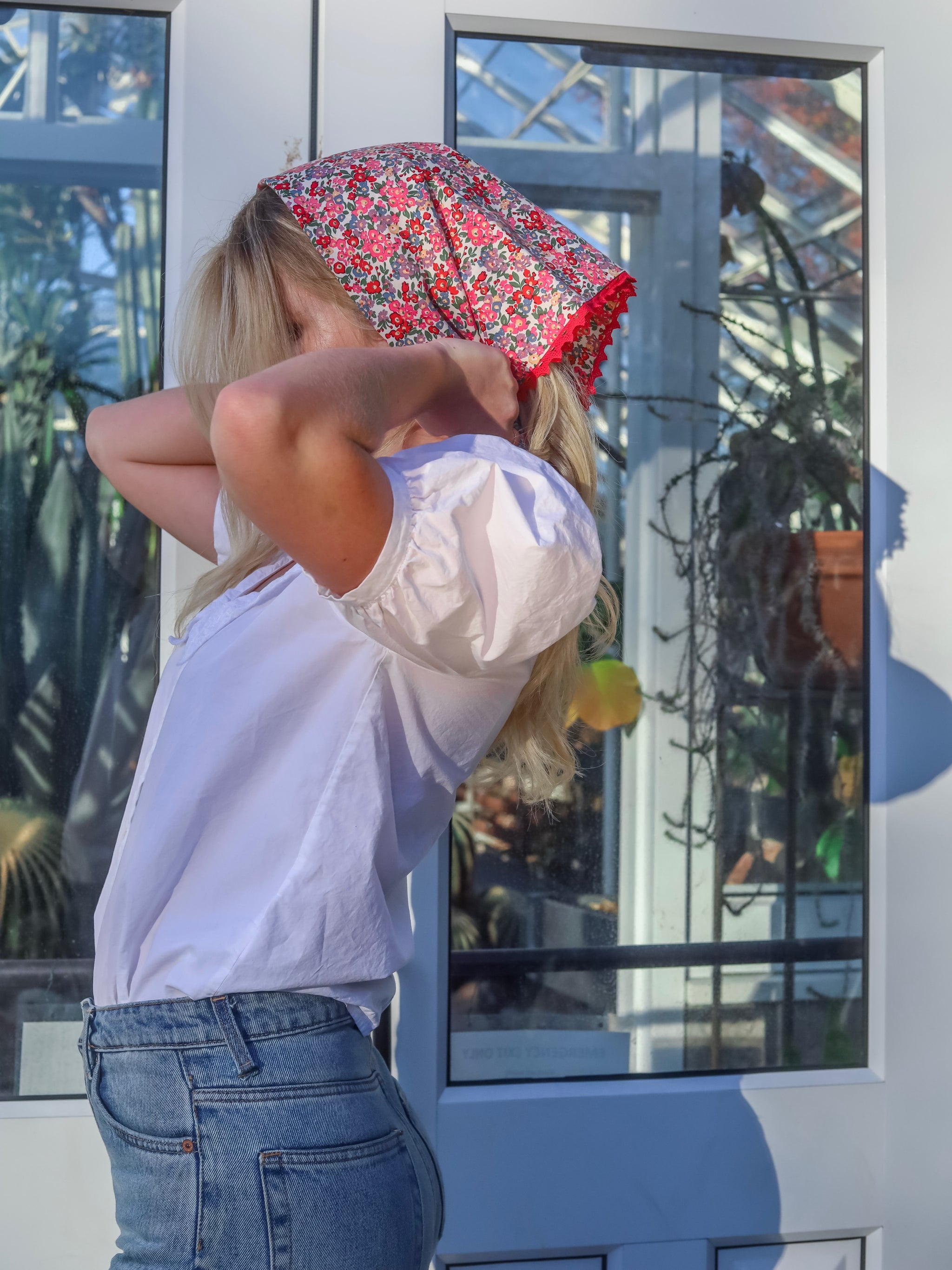 Belle scarf red – Cuckoo B